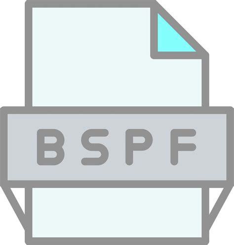 Dspf File Format Icon 15691613 Vector Art At Vecteezy