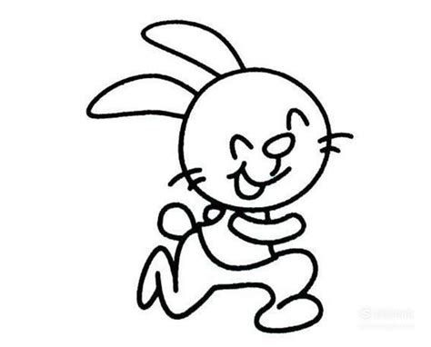 跑步的兔子怎么画简笔画（最新19张）简笔画图片大全