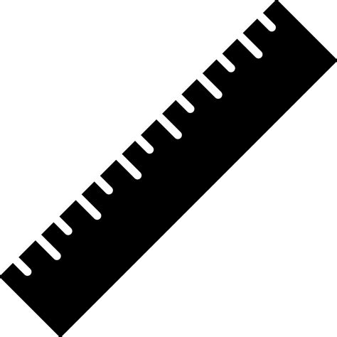 Ruler Scale Icon 24244862 Vector Art At Vecteezy