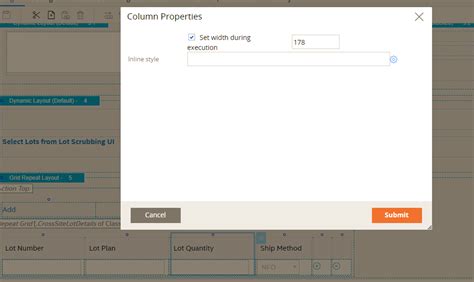 to learn prpc in pega prpc to hide or display column in the grid layout