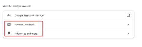 How To Manage Autofill Settings In Google Chrome I Have A PC