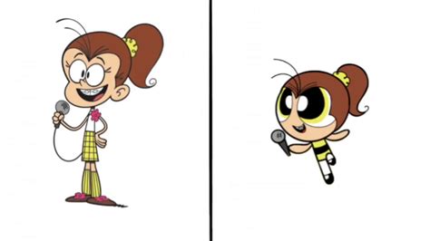 The Loud House As Powerpuff Girl All Characters Youtube