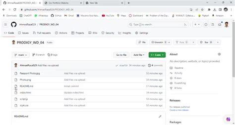 Md Ahmad Raza On Linkedin Prodigyinfotech Internship