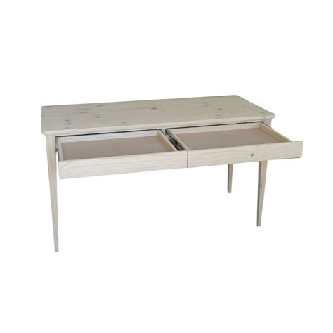 The Karoo Desk With 2 Drawers Cross Grain Furniture Design