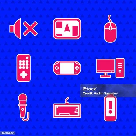 Réglez La Console De Jeux Vidéo Portable Le Clavier Lindicateur De Niveau De Charge De La