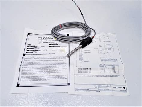 Yokogawa Sc42 Sp16 Conductivity Sensor W 18 Cable