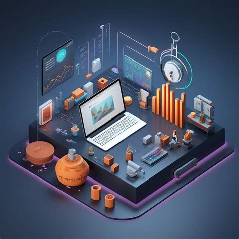 Premium Photo 3d Rendered Optimization Web Analytics