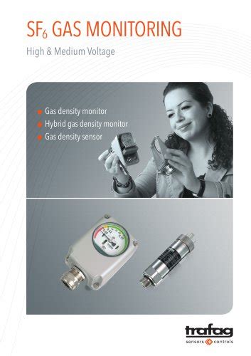 SF6 Gas Density Monitoring Trafag AG Sensors Controls PDF Catalogs Technical