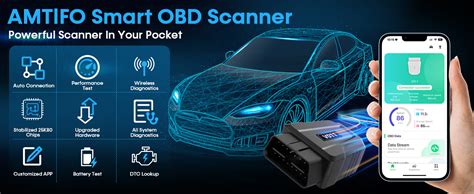 Amazon Com Bluetooth OBD Scanner APP For Car Wireless Easy Setup S Auto Connect To Phone