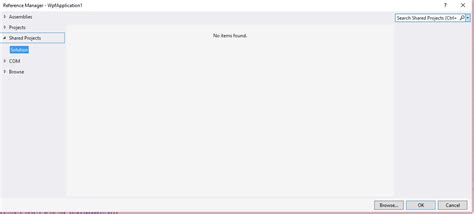 Projects Are Not Showing Up In Add References Visual Studio Stack Overflow