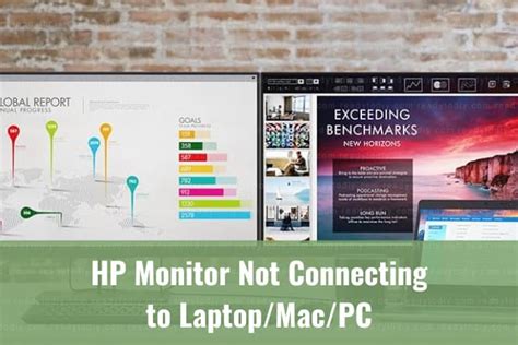 HP Monitor Not Connecting To Laptop Mac PC Ready To DIY