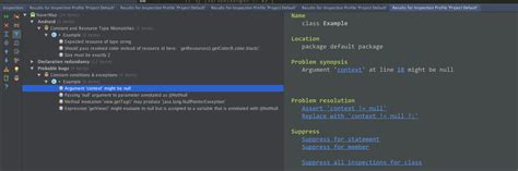 android support annotations 라이브러리를 활용한 결함 탐지