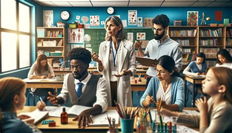 Premium Ai Image Multicultural Classroom Dynamics