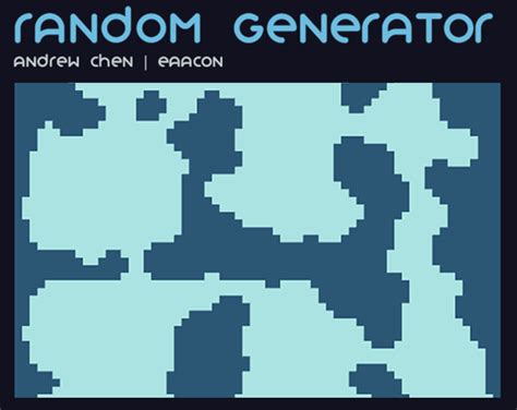 Procedural Generator Demo By Eaacon