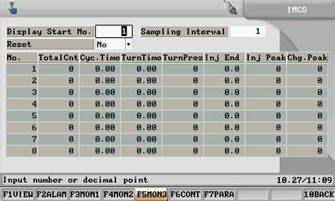2 11 3 Injection Molding Monitoring Settings Of Injection Molding