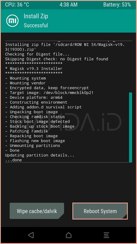 Cara Root Rom Evolution X Android Pie Tanpa Pc Nanda Id
