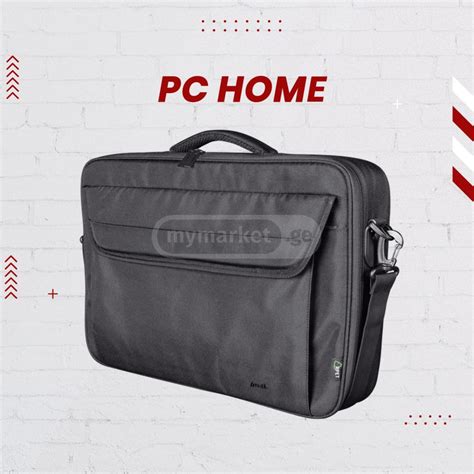 ახალი ლეპტოპის ჩანთა Trust 16 ინჩამდე ზომის ლეპტოპებისთვის მეორადი და