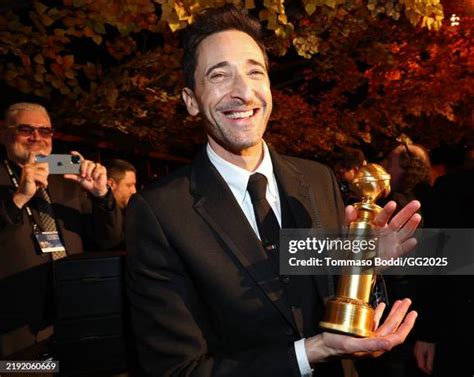 Adrien Brody At Golden Globes Vip Viewing Party At Wilshire Garden On News Photo Getty Images