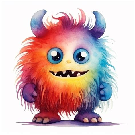 Cherished Watercolor Monster That Will Bring You Joy For Years To Come