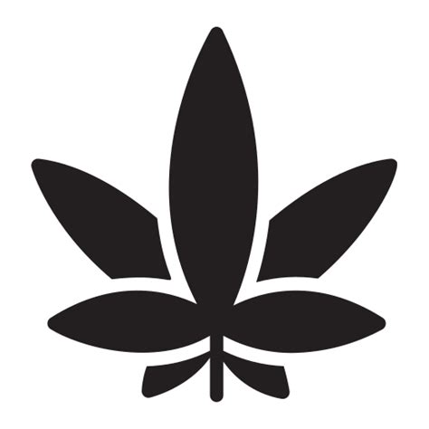 Weed Generic Glyph Icon