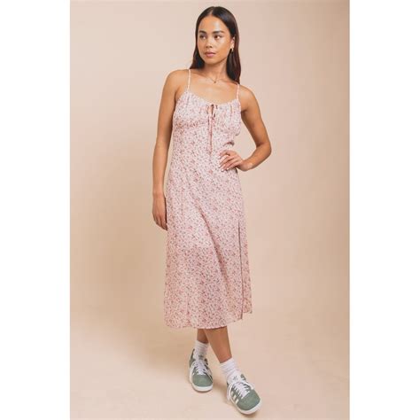daisy street midi dress multi