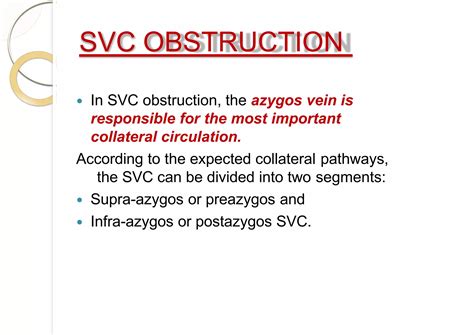 Svc Syndrome Ppt