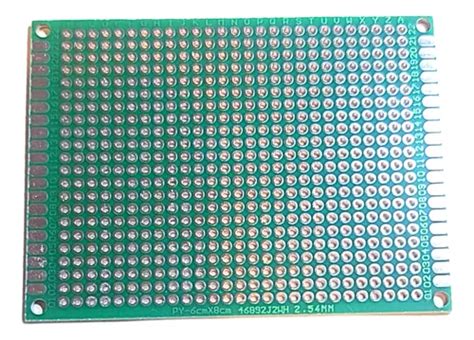 Placa 6x8 Prototipo Experimental Perforada Pth Isla Arduino