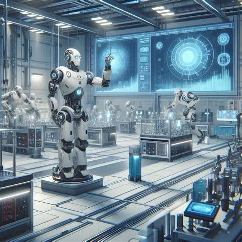 Two Advanced Robots With Touch Sensors And Advanced Ai Capabilities Engage In A Battle Of Wits