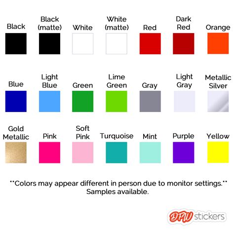 Single Line Decal Lettering One Color Dfw Stickers