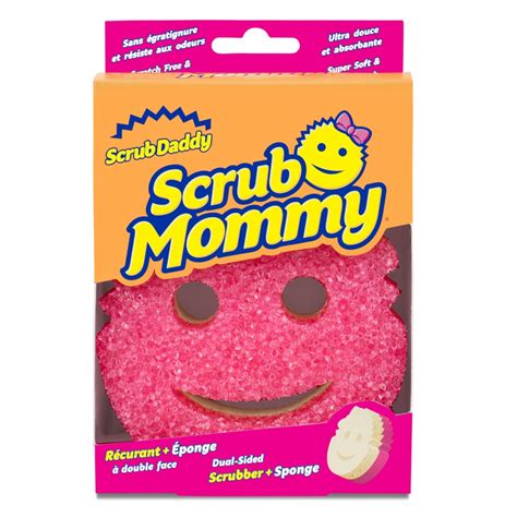 Scrub Daddy Scrub Mommy Dual Sided Scrubber Sponge The Home Depot