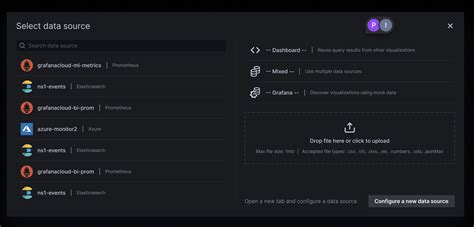 Update Grafana Built In Ds To Describe What Each Of Them Does · Issue