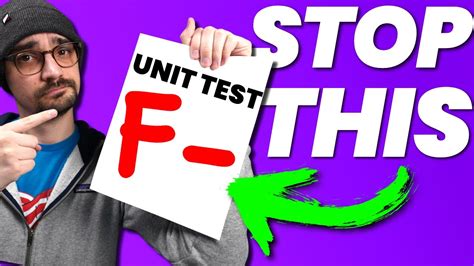 How To Write Unit Tests The Right Way Youtube