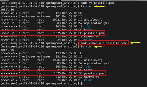 setup spring boot server using ansible script in amazon linux 2