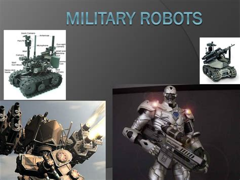 Ppt Military Robots Powerpoint Presentation Free Download Id3925073