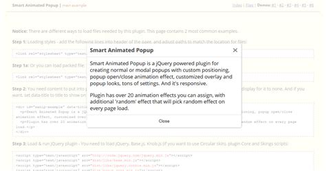 Smart Animated Popup By Gdragon Codecanyon