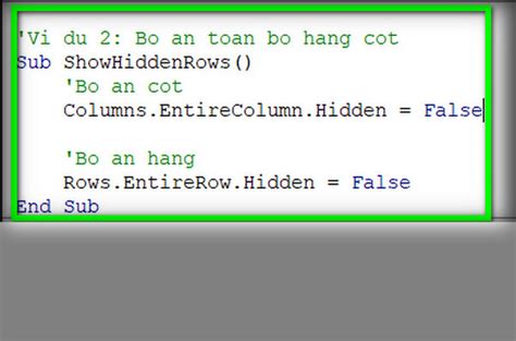 8 Ứng dụng vba trong excel 8 2025