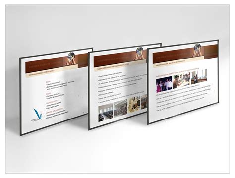 brochure and presentation for srttc a vi initiative on behance