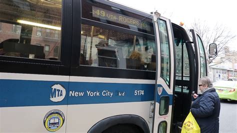 Mta New York City Bus 1999 Nova Bus Rts 5174 On The B49 Bus Youtube