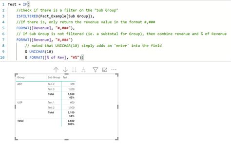Hiding Rows For Measure Taken In Row Dax Calculations Enterprise