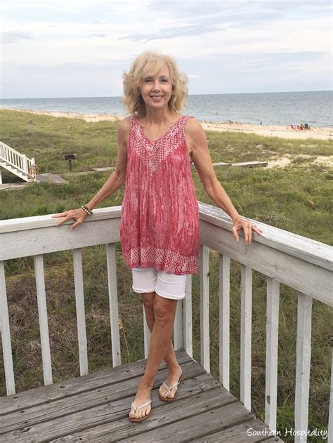 Fashion Over 50 Beach Casual Southern Hospitality