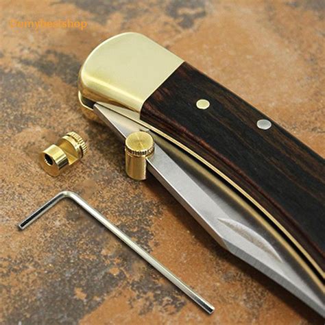 Domybestshopmy Push Knife Button With Hexagonal Wrench Screw Kit For