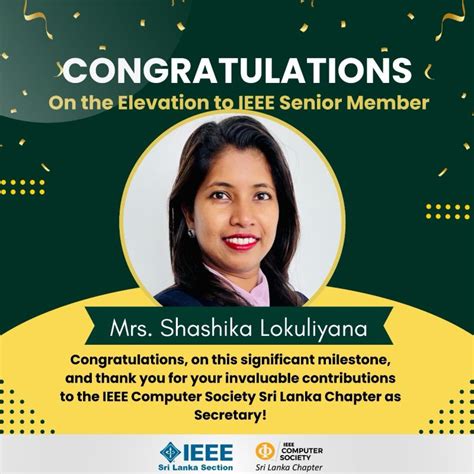 Ieee Ieee Computer Society Sri Lanka Chapter