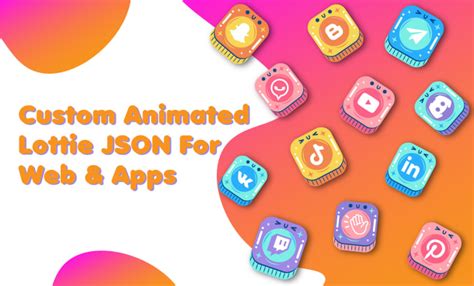 Create Web Icon Lottie Animation In Json And Svg By Habib Paracha Fiverr