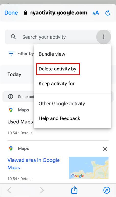 How To View Google Maps Search History