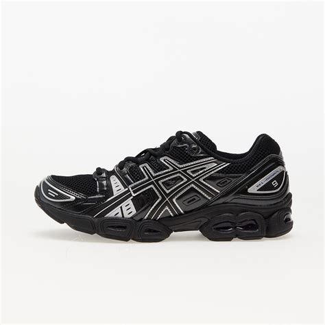 Men S Shoes Asics Gel Nimbus 9 Black Pure Silver Footshop
