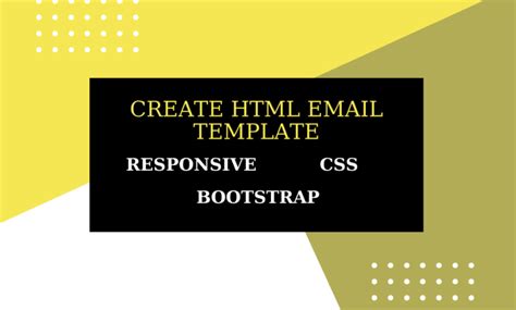 create html email template responsive email template by hnggip fiverr