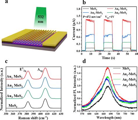 Plasmon Resonance Enhanced Superior 2d Mos2 Photodetector Via Single Layer Gold Nanoparticle