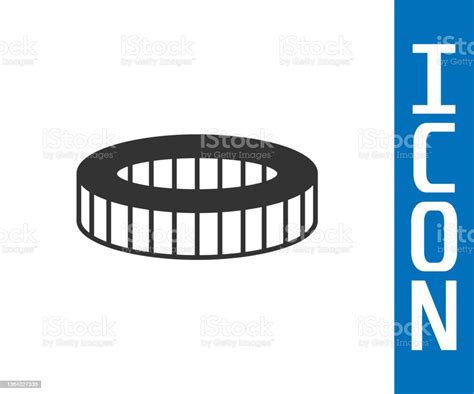 흰색 배경에 격리 된 회색 자동차 공기 필터 아이콘 자동차 수리 서비스 기호 벡터 교통수단에 대한 스톡 벡터 아트 및 기타