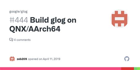 Build Glog On Qnx Aarch Issue Google Glog Github