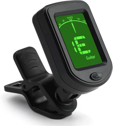 Guitar Tuner Clip On Digital Electric Tuner With Lcd Display